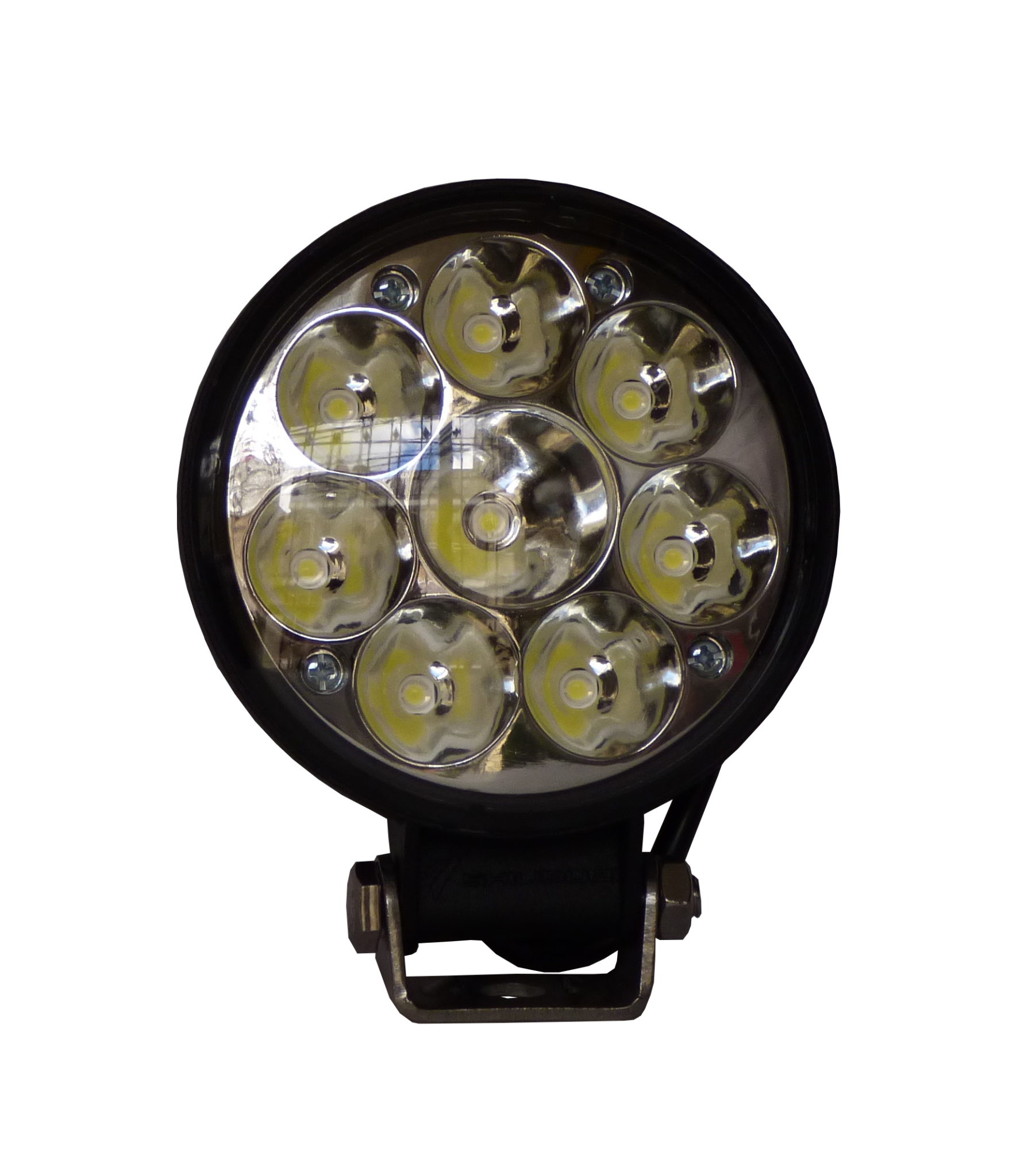EXPLORADORA REDONDA BLANCA 4" 8 LED 24W 12-36V - TRIMON - Lujos y ...